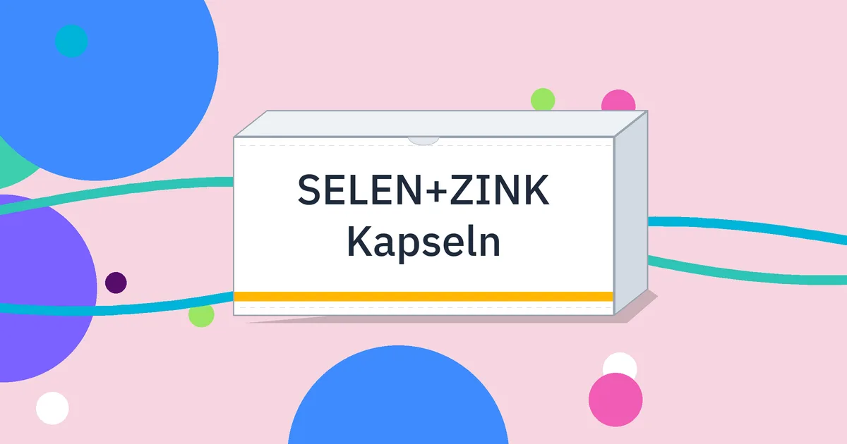 Symbolbild: Packung mit der Aufschrift SELEN+ZINK Kapseln (PZN 18722372) – Verfügbarkeit und Bezug in Apotheken in Frankfurt am Main