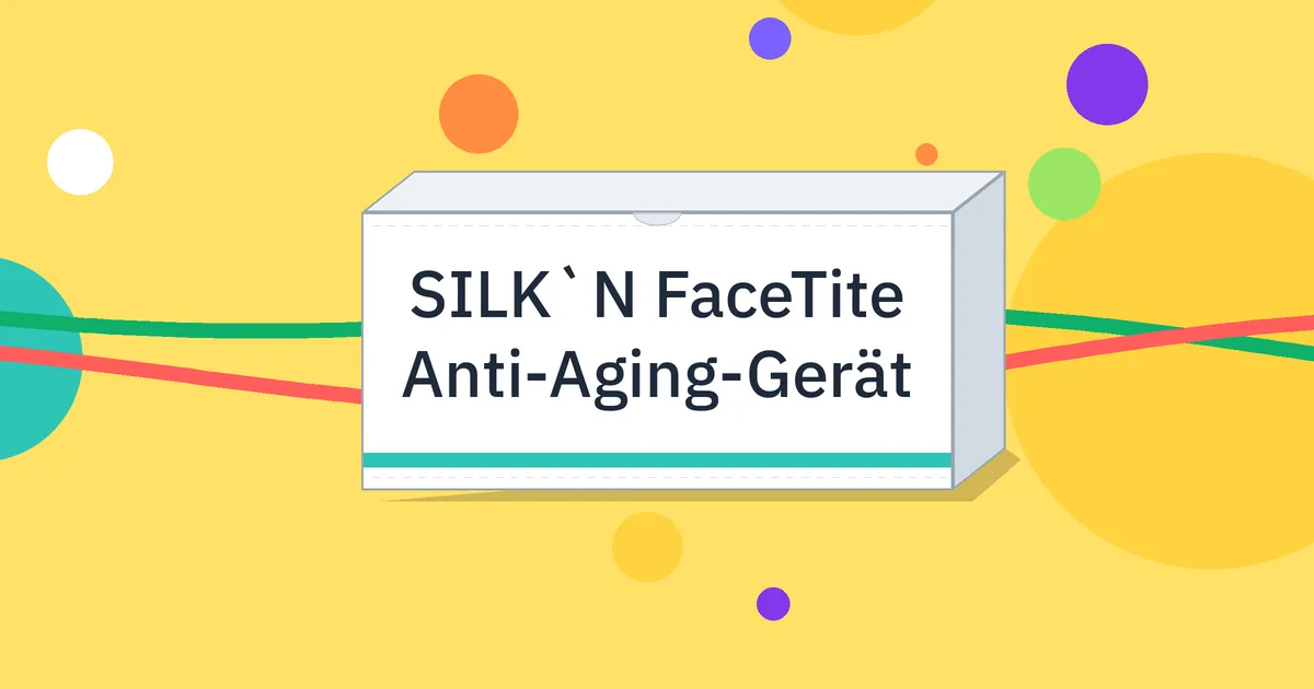 Symbolbild: Packung mit der Aufschrift SILK`N FaceTite Anti-Aging-Gerät (PZN 17594216) – Verfügbarkeit und Bezug in Apotheken in Frankfurt am Main