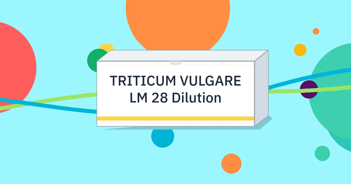 Symbolbild: Packung mit der Aufschrift TRITICUM VULGARE LM 28 Dilution (PZN 13252269) – Verfügbarkeit und Bezug in Apotheken in Frankfurt am Main