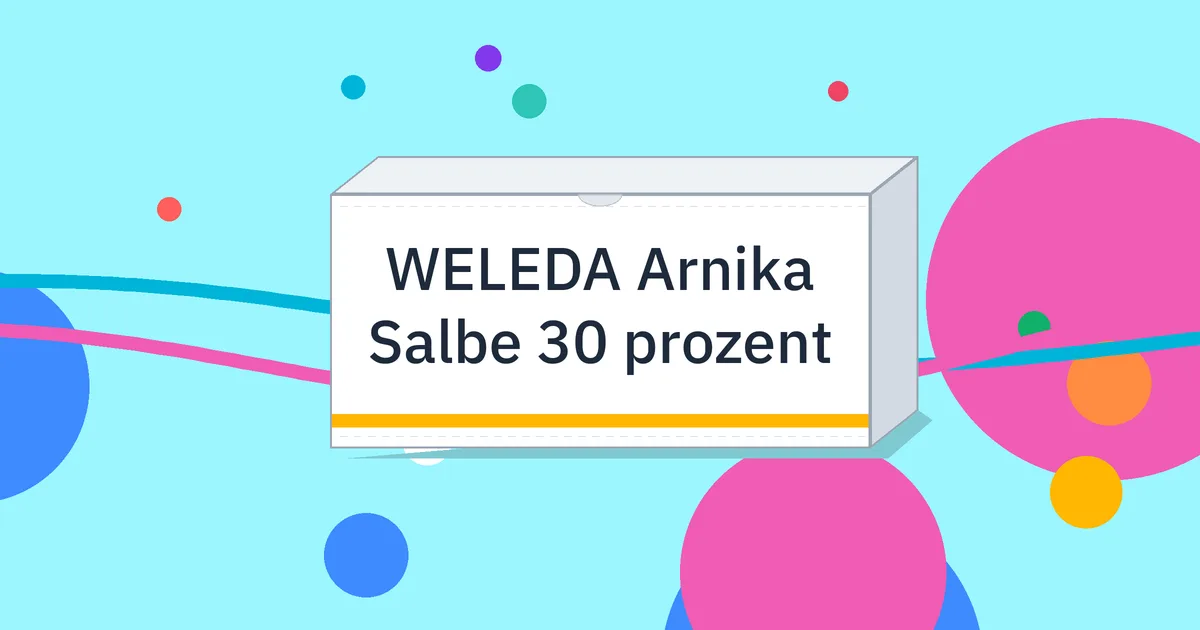 Symbolbild: Packung mit der Aufschrift WELEDA Arnika Salbe 30 prozent (PZN 01572106) – Verfügbarkeit und Bezug in Apotheken in Frankfurt am Main