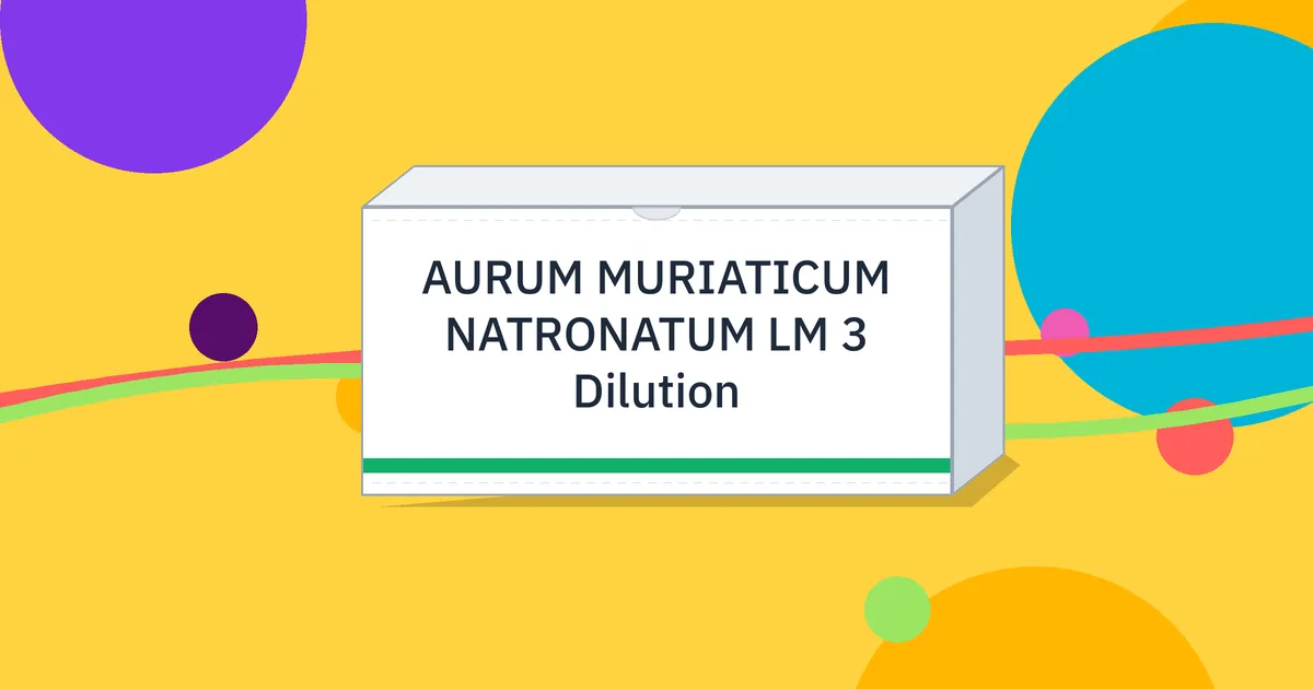 Symbolbild: Packung mit der Aufschrift AURUM MURIATICUM NATRONATUM LM 3 Dilution (PZN 09429851) – Verfügbarkeit und Bezug in Apotheken in Frankfurt am Main
