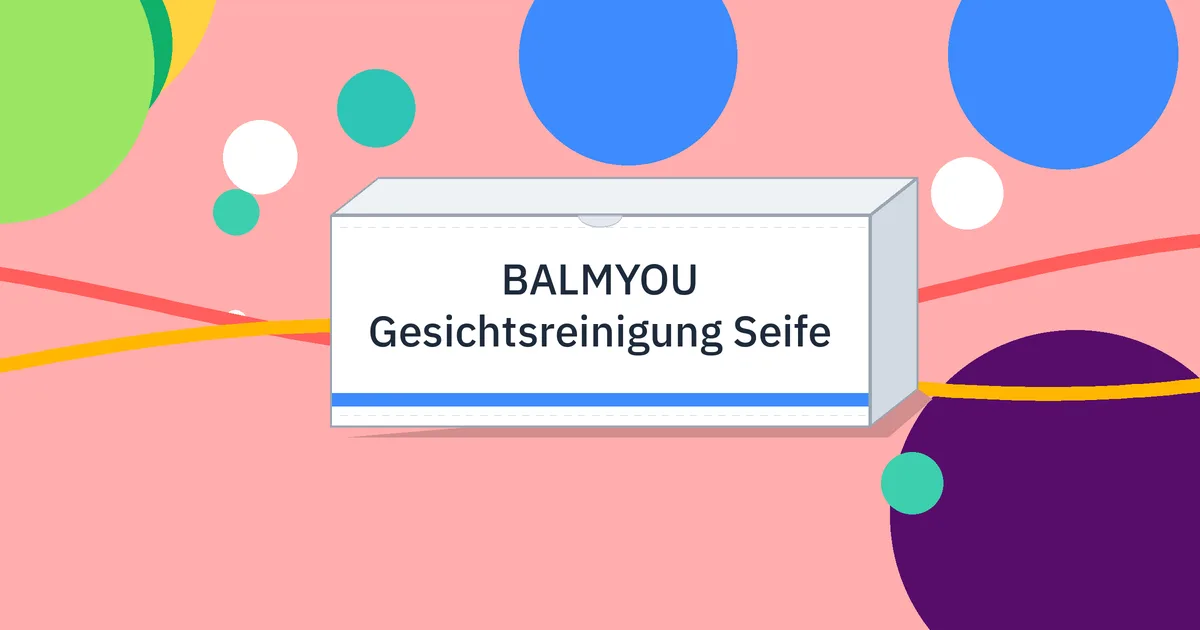 Symbolbild: Packung mit der Aufschrift BALMYOU Gesichtsreinigung Seife (PZN 16895915) – Verfügbarkeit und Bezug in Apotheken in Frankfurt am Main