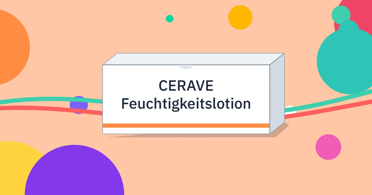 Symbolbild: Packung mit der Aufschrift CERAVE Feuchtigkeitslotion (PZN 14017553) – Verfügbarkeit und Bezug in Apotheken in Frankfurt am Main
