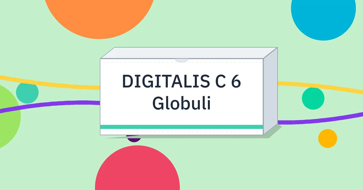 Symbolbild: Packung mit der Aufschrift DIGITALIS C 6 Globuli (PZN 00000678) – Verfügbarkeit und Bezug in Apotheken in Frankfurt am Main