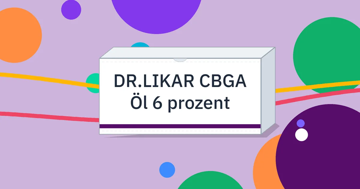 Symbolbild: Packung mit der Aufschrift DR.LIKAR CBGA Öl 6 prozent (PZN 19996278) – Verfügbarkeit und Bezug in Apotheken in Frankfurt am Main