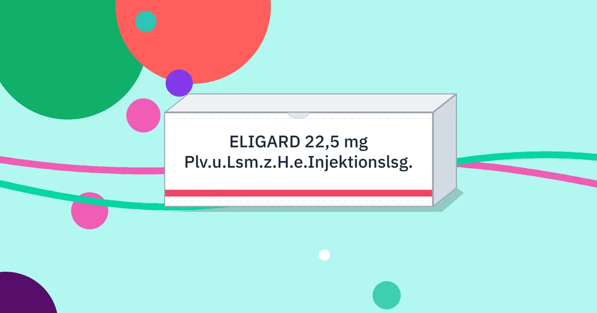 Symbolbild: Packung mit der Aufschrift ELIGARD 22,5 mg Plv.u.Lsm.z.H.e.Injektionslsg. (PZN 08795298) – Verfügbarkeit und Bezug in Apotheken in Frankfurt am Main