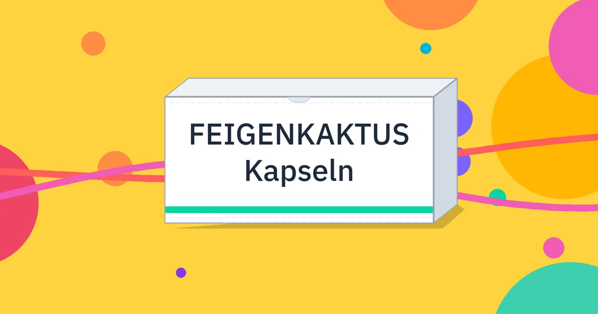 Symbolbild: Packung mit der Aufschrift FEIGENKAKTUS Kapseln (PZN 07677792) – Verfügbarkeit und Bezug in Apotheken in Frankfurt am Main