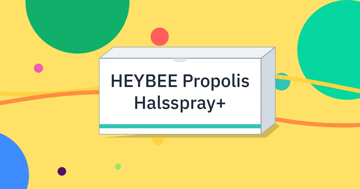 Symbolbild: Packung mit der Aufschrift HEYBEE Propolis Halsspray+ (PZN 20580413) – Verfügbarkeit und Bezug in Apotheken in Frankfurt am Main