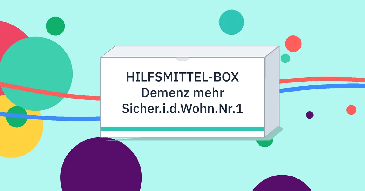 Symbolbild: Packung mit der Aufschrift HILFSMITTEL-BOX Demenz mehr Sicher.i.d.Wohn.Nr.1 (PZN 14398822) – Verfügbarkeit und Bezug in Apotheken in Frankfurt am Main