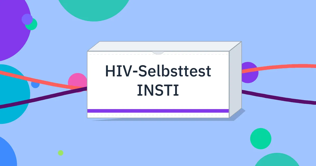 Symbolbild: Packung mit der Aufschrift HIV-Selbsttest INSTI (PZN 15023828) – Verfügbarkeit und Bezug in Apotheken in Frankfurt am Main