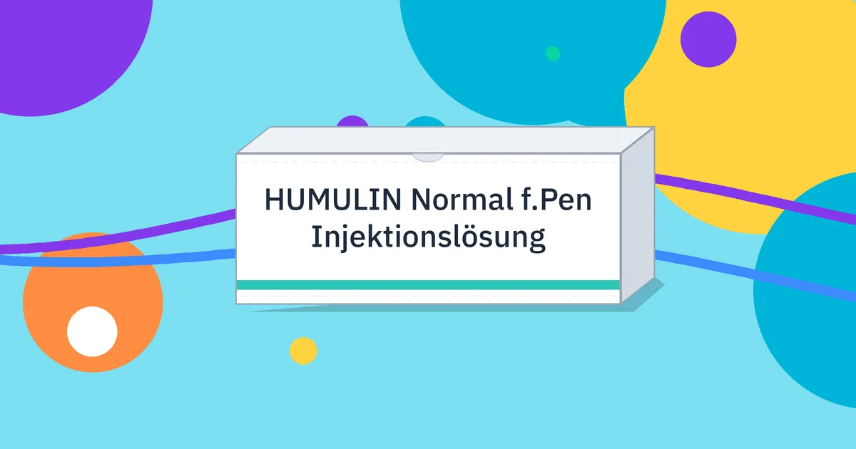 Symbolbild: Packung mit der Aufschrift HUMULIN Normal f.Pen Injektionslösung (PZN 13978948) – Verfügbarkeit und Bezug in Apotheken in Frankfurt am Main