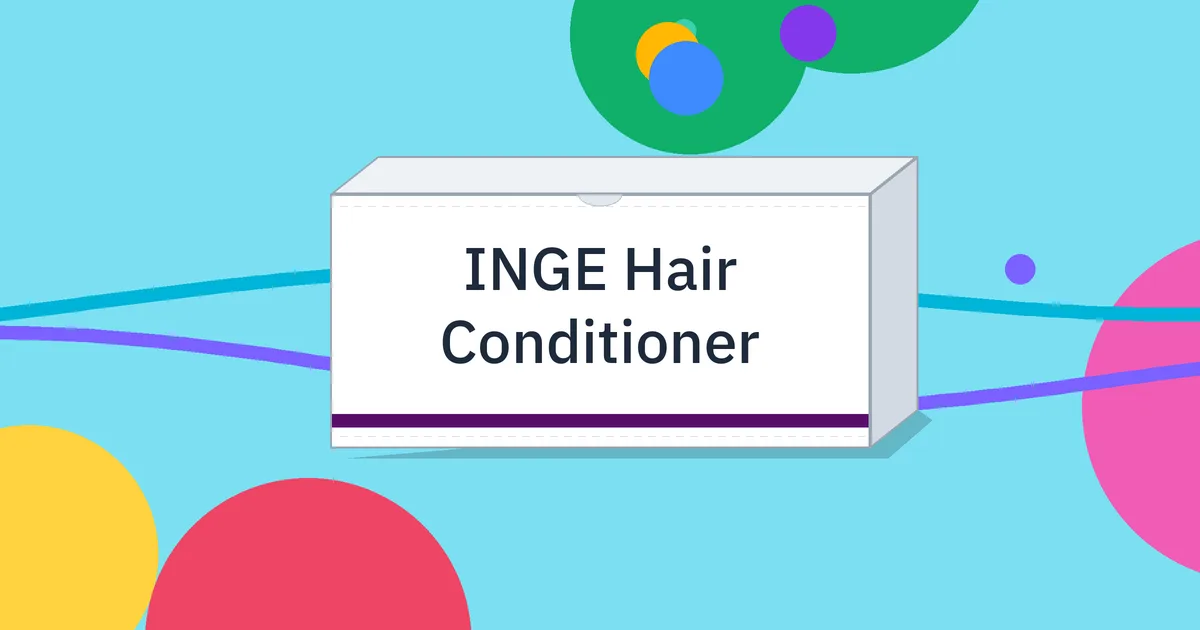 Symbolbild: Packung mit der Aufschrift INGE Hair Conditioner (PZN 05908738) – Verfügbarkeit und Bezug in Apotheken in Frankfurt am Main