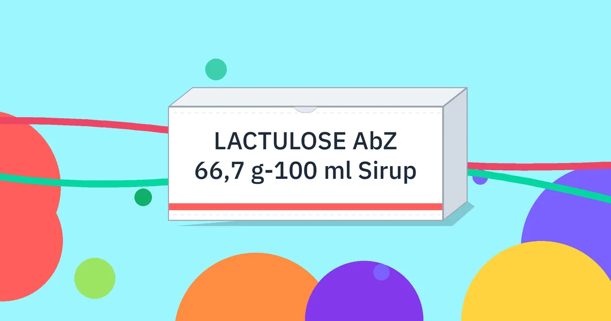 Symbolbild: Packung mit der Aufschrift LACTULOSE AbZ 66,7 g-100 ml Sirup (PZN 03351651) – Verfügbarkeit und Bezug in Apotheken in Frankfurt am Main