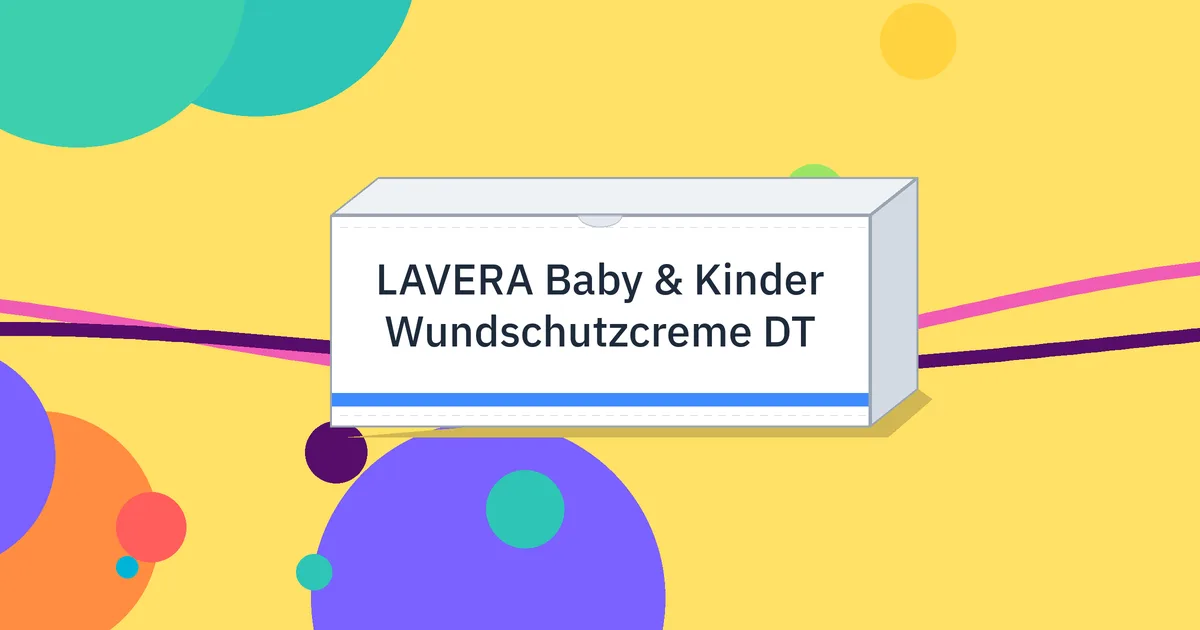 Symbolbild: Packung mit der Aufschrift LAVERA Baby & Kinder Wundschutzcreme DT (PZN 19248599) – Verfügbarkeit und Bezug in Apotheken in Frankfurt am Main