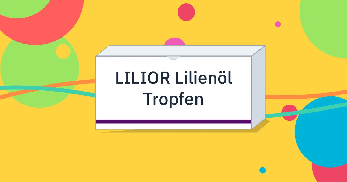 Symbolbild: Packung mit der Aufschrift LILIOR Lilienöl Tropfen (PZN 02223359) – Verfügbarkeit und Bezug in Apotheken in Frankfurt am Main