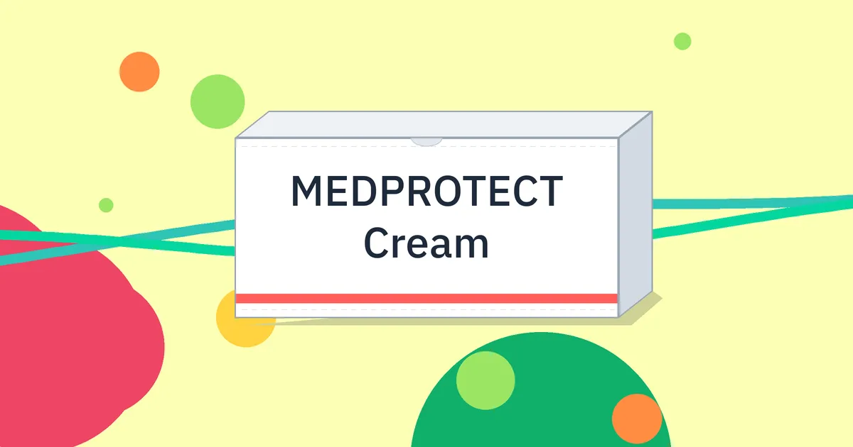 Symbolbild: Packung mit der Aufschrift MEDPROTECT Cream (PZN 20740934) – Verfügbarkeit und Bezug in Apotheken in Frankfurt am Main