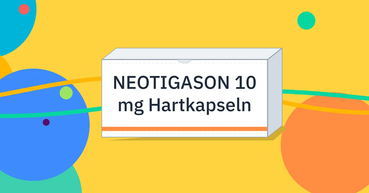 Symbolbild: Packung mit der Aufschrift NEOTIGASON 10 mg Hartkapseln (PZN 16810362) – Verfügbarkeit und Bezug in Apotheken in Frankfurt am Main