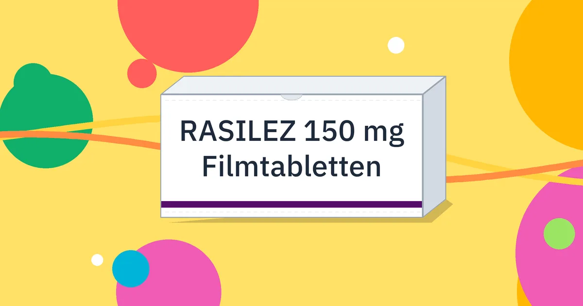 Symbolbild: Packung mit der Aufschrift RASILEZ 150 mg Filmtabletten (PZN 18677128) – Verfügbarkeit und Bezug in Apotheken in Frankfurt am Main