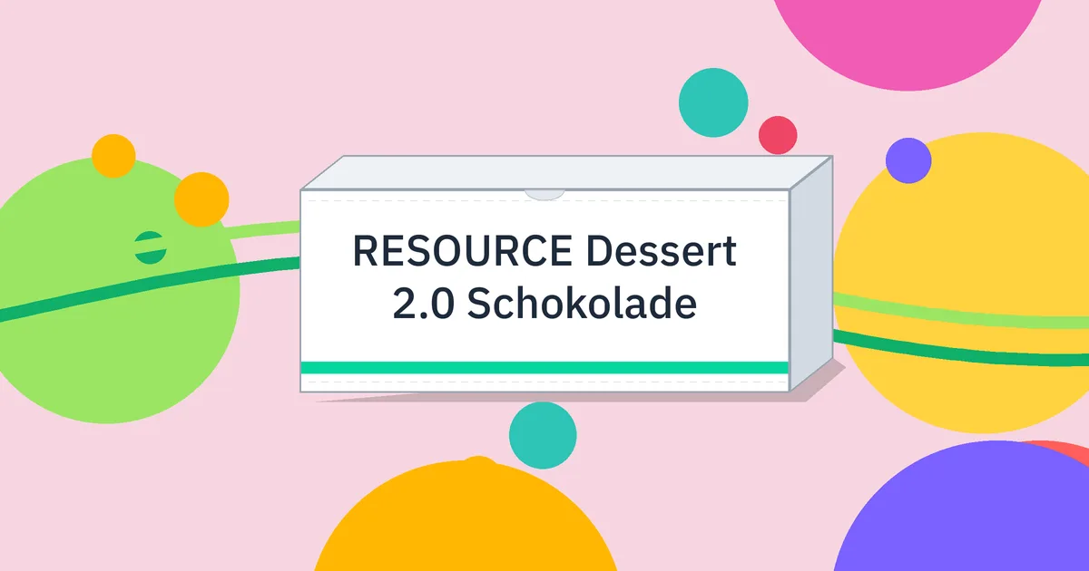 Symbolbild: Packung mit der Aufschrift RESOURCE Dessert 2.0 Schokolade (PZN 19442309) – Verfügbarkeit und Bezug in Apotheken in Frankfurt am Main