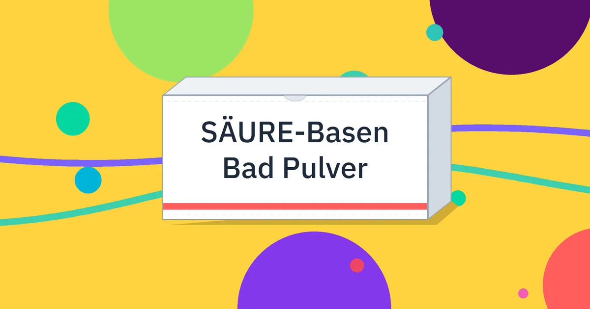 Symbolbild: Packung mit der Aufschrift SÄURE-Basen Bad Pulver (PZN 11286867) – Verfügbarkeit und Bezug in Apotheken in Frankfurt am Main