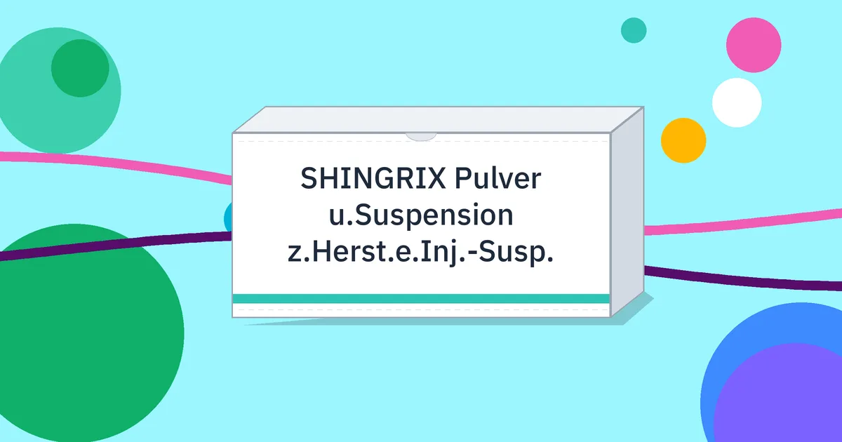 Symbolbild: Packung mit der Aufschrift SHINGRIX Pulver u.Suspension z.Herst.e.Inj.-Susp. (PZN 19449079) – Verfügbarkeit und Bezug in Apotheken in Frankfurt am Main