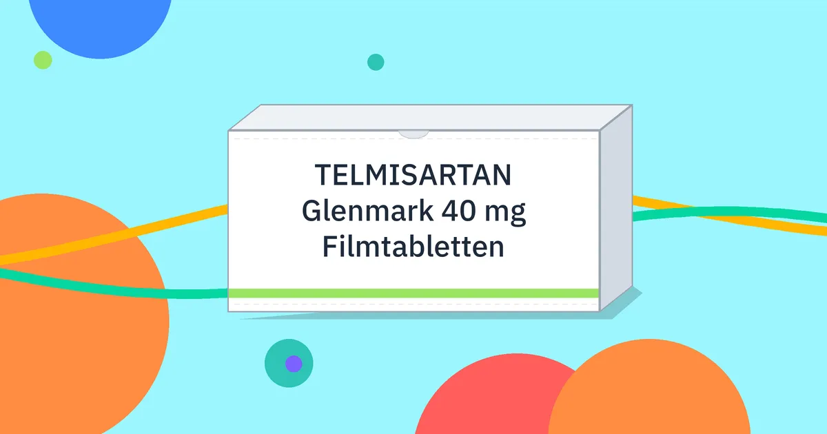 Symbolbild: Packung mit der Aufschrift TELMISARTAN Glenmark 40 mg Filmtabletten (PZN 11047660) – Verfügbarkeit und Bezug in Apotheken in Frankfurt am Main