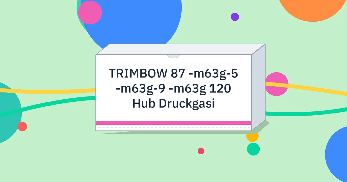 Symbolbild: Packung mit der Aufschrift TRIMBOW 87 -m63g-5 -m63g-9 -m63g 120 Hub Druckgasi (PZN 17439668) – Verfügbarkeit und Bezug in Apotheken in Frankfurt am Main