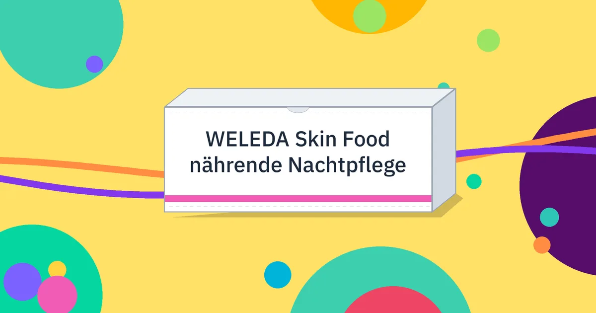Symbolbild: Packung mit der Aufschrift WELEDA Skin Food nährende Nachtpflege (PZN 18914692) – Verfügbarkeit und Bezug in Apotheken in Frankfurt am Main