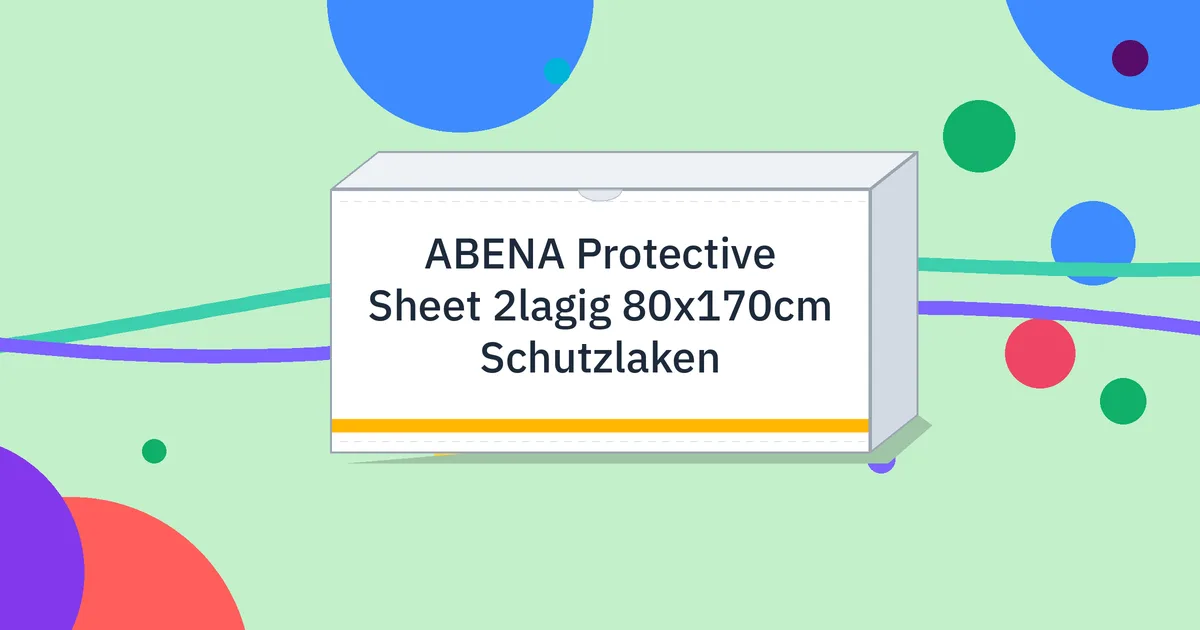 Symbolbild: Packung mit der Aufschrift ABENA Protective Sheet 2lagig 80x170cm Schutzlaken (PZN 18746154) – Verfügbarkeit und Bezug in Apotheken in Frankfurt am Main