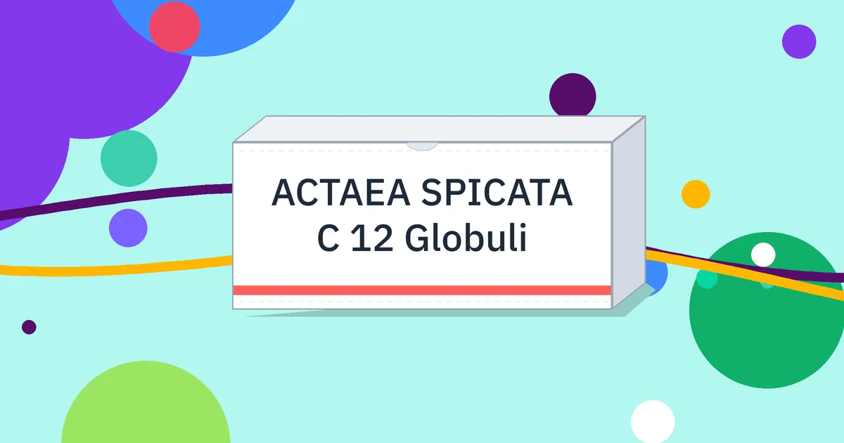 Symbolbild: Packung mit der Aufschrift ACTAEA SPICATA C 12 Globuli (PZN 19717396) – Verfügbarkeit und Bezug in Apotheken in Frankfurt am Main