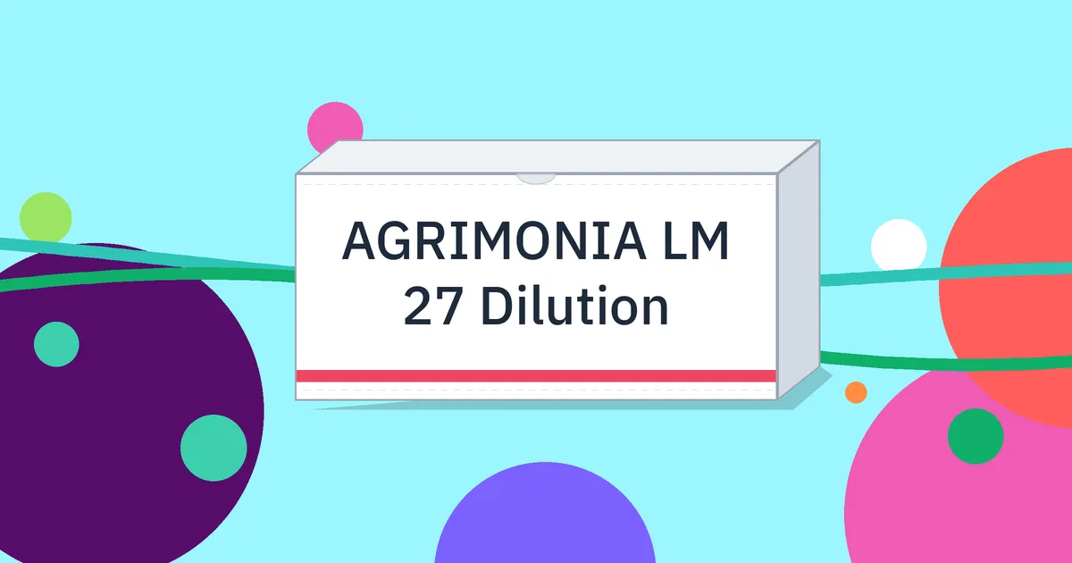 Symbolbild: Packung mit der Aufschrift AGRIMONIA LM 27 Dilution (PZN 13307094) – Verfügbarkeit und Bezug in Apotheken in Frankfurt am Main