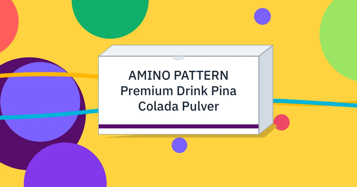 Symbolbild: Packung mit der Aufschrift AMINO PATTERN Premium Drink Pina Colada Pulver (PZN 16023902) – Verfügbarkeit und Bezug in Apotheken in Frankfurt am Main