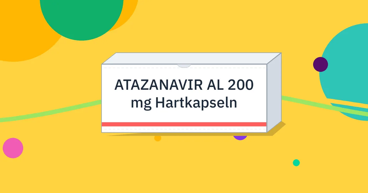 Symbolbild: Packung mit der Aufschrift ATAZANAVIR AL 200 mg Hartkapseln (PZN 15227413) – Verfügbarkeit und Bezug in Apotheken in Frankfurt am Main