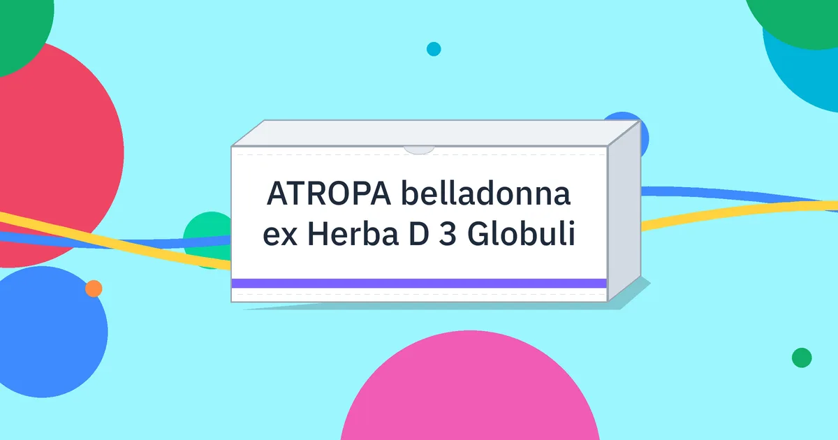 Symbolbild: Packung mit der Aufschrift ATROPA belladonna ex Herba D 3 Globuli (PZN 08784142) – Verfügbarkeit und Bezug in Apotheken in Frankfurt am Main