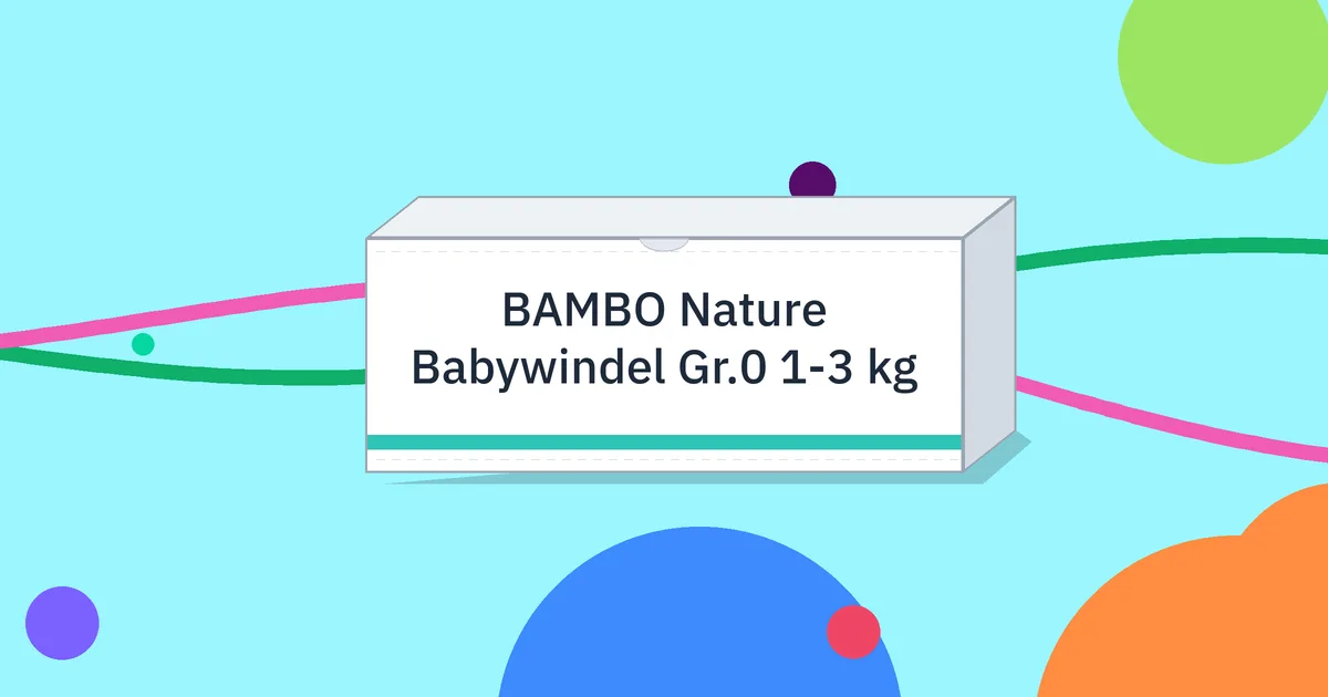 Symbolbild: Packung mit der Aufschrift BAMBO Nature Babywindel Gr.0 1-3 kg (PZN 15416947) – Verfügbarkeit und Bezug in Apotheken in Frankfurt am Main