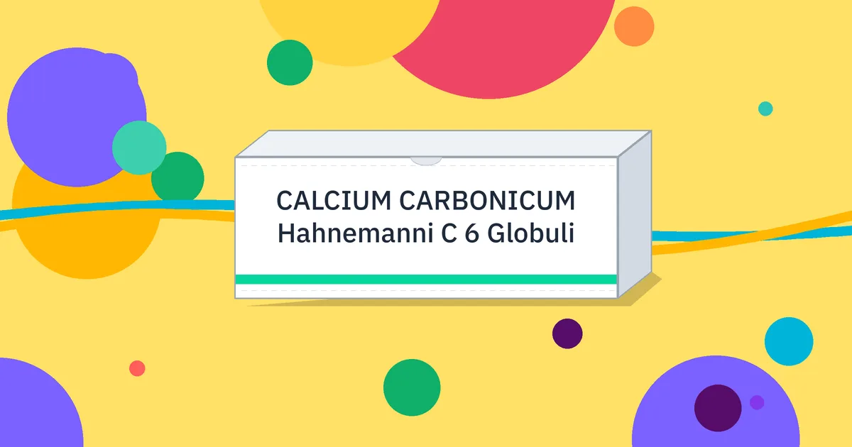 Symbolbild: Packung mit der Aufschrift CALCIUM CARBONICUM Hahnemanni C 6 Globuli (PZN 16669372) – Verfügbarkeit und Bezug in Apotheken in Frankfurt am Main