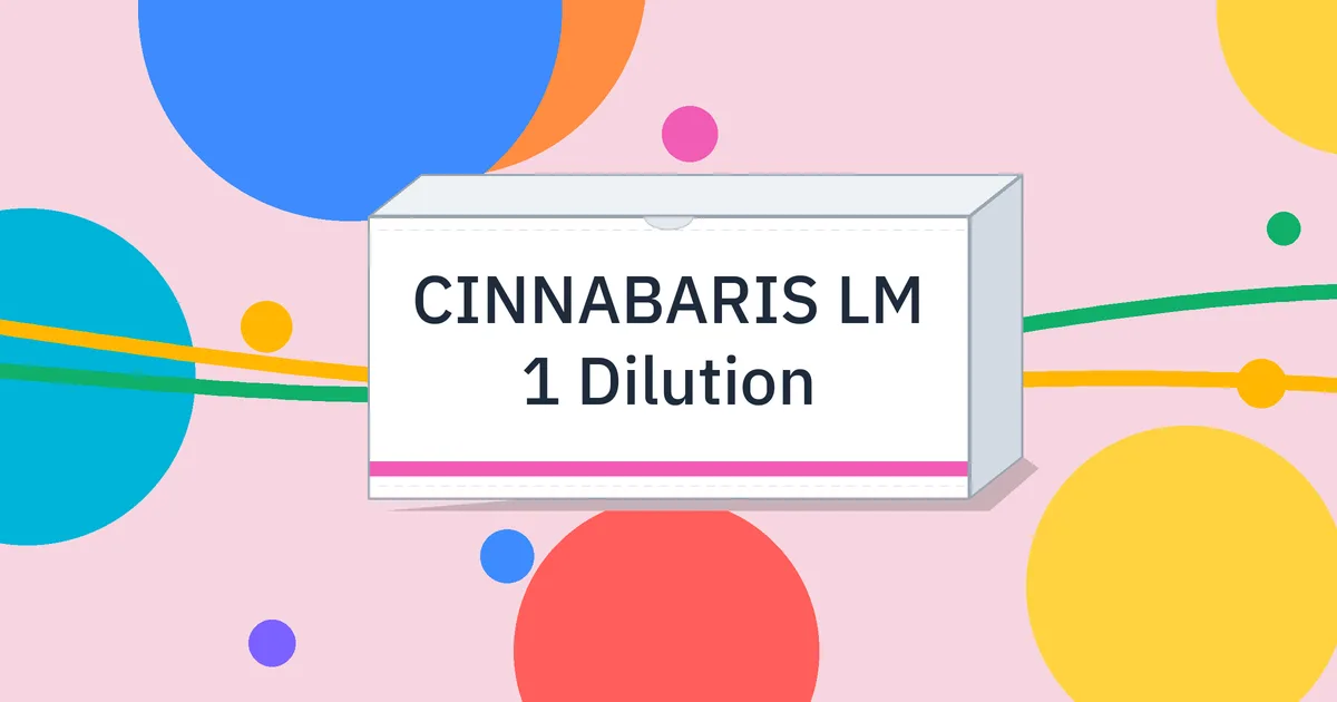 Symbolbild: Packung mit der Aufschrift CINNABARIS LM 1 Dilution (PZN 12820263) – Verfügbarkeit und Bezug in Apotheken in Frankfurt am Main