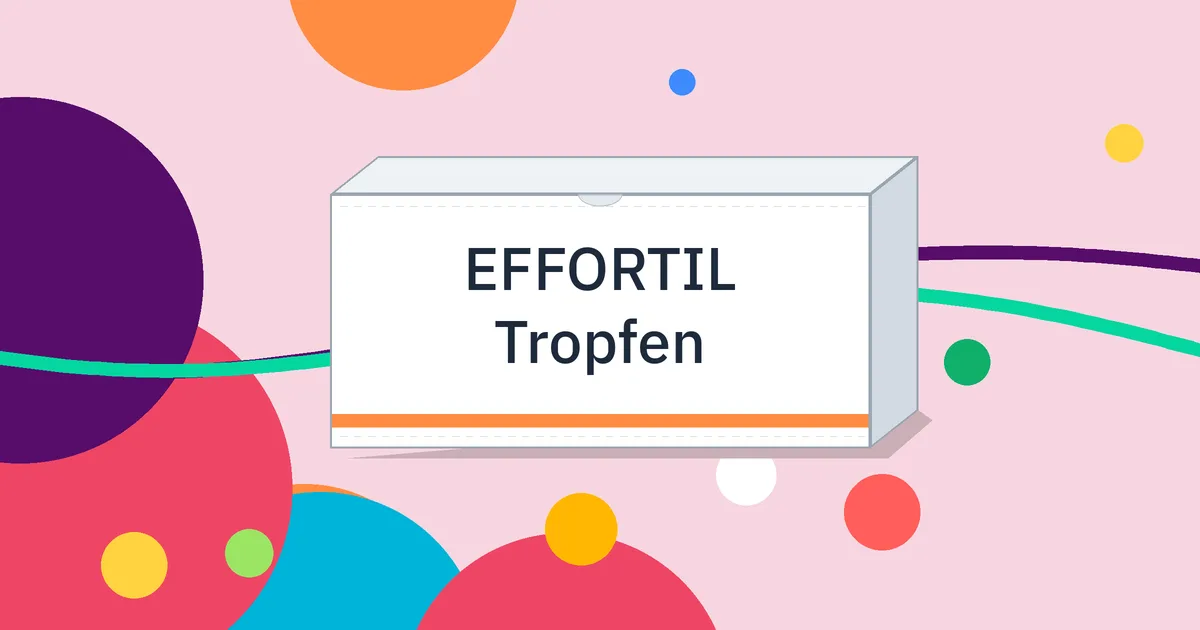 Symbolbild: Packung mit der Aufschrift EFFORTIL Tropfen (PZN 04955948) – Verfügbarkeit und Bezug in Apotheken in Frankfurt am Main