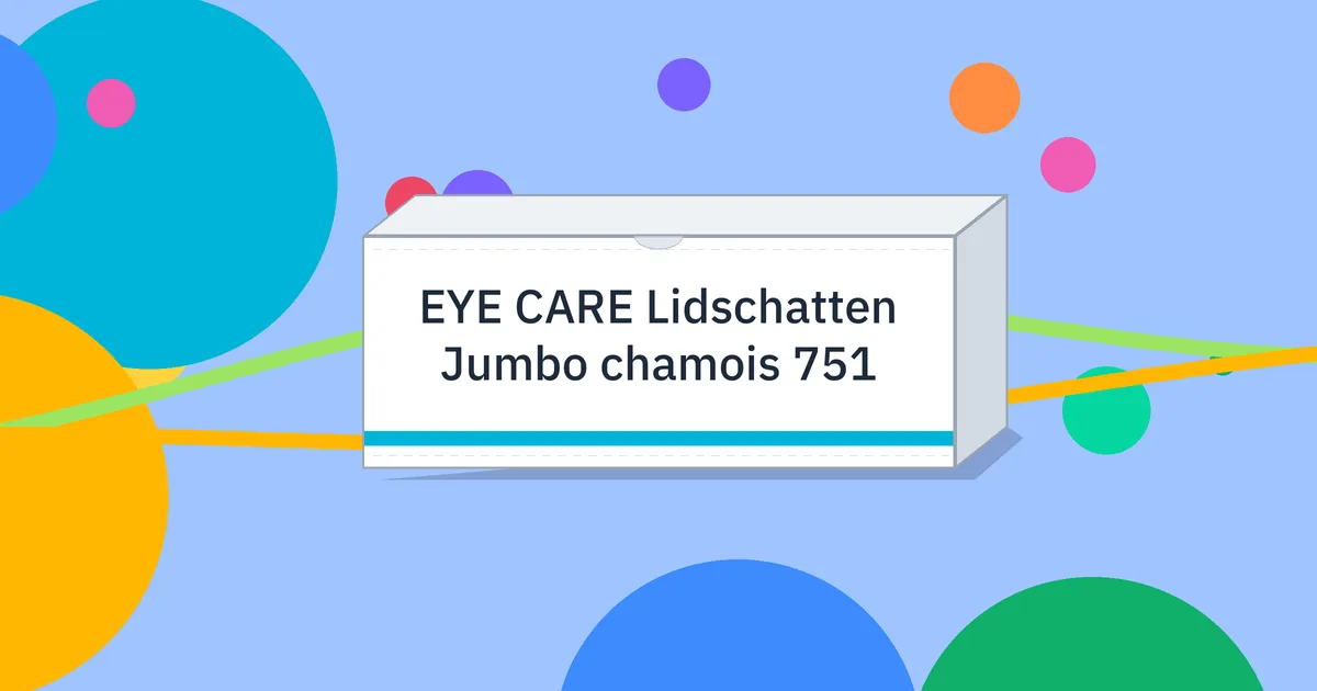 Symbolbild: Packung mit der Aufschrift EYE CARE Lidschatten Jumbo chamois 751 (PZN 10529196) – Verfügbarkeit und Bezug in Apotheken in Frankfurt am Main