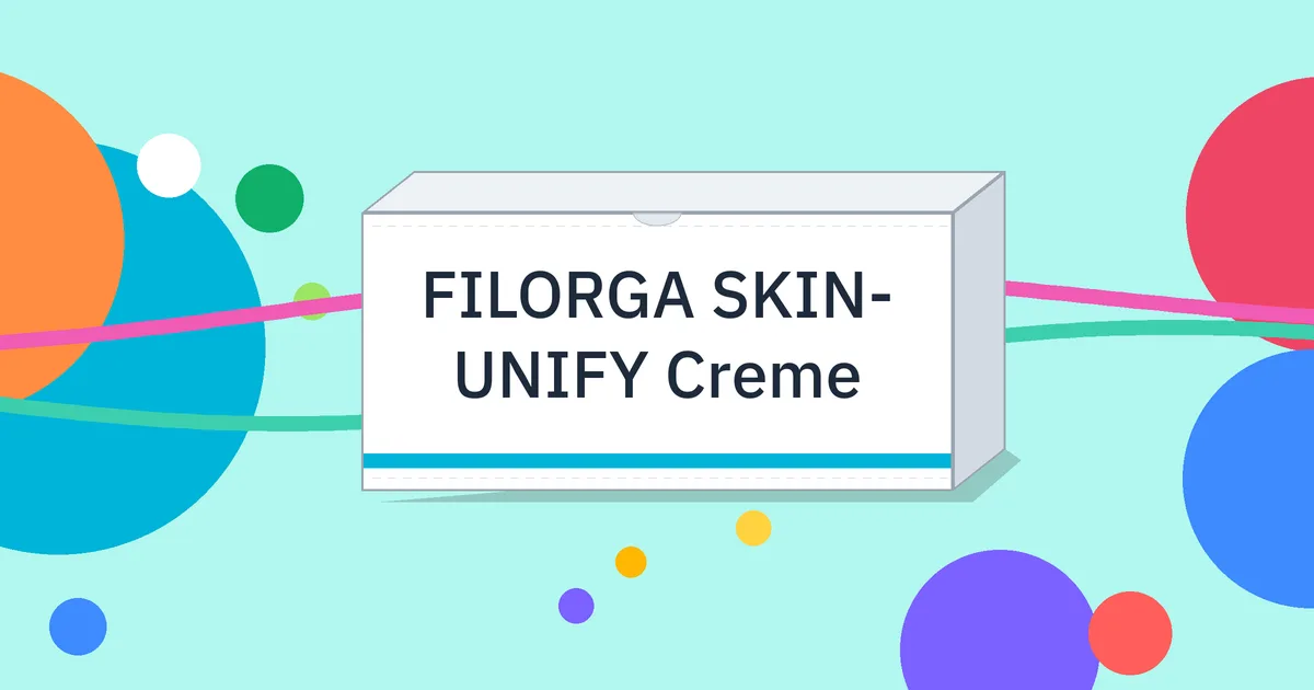 Symbolbild: Packung mit der Aufschrift FILORGA SKIN-UNIFY Creme (PZN 18899076) – Verfügbarkeit und Bezug in Apotheken in Frankfurt am Main