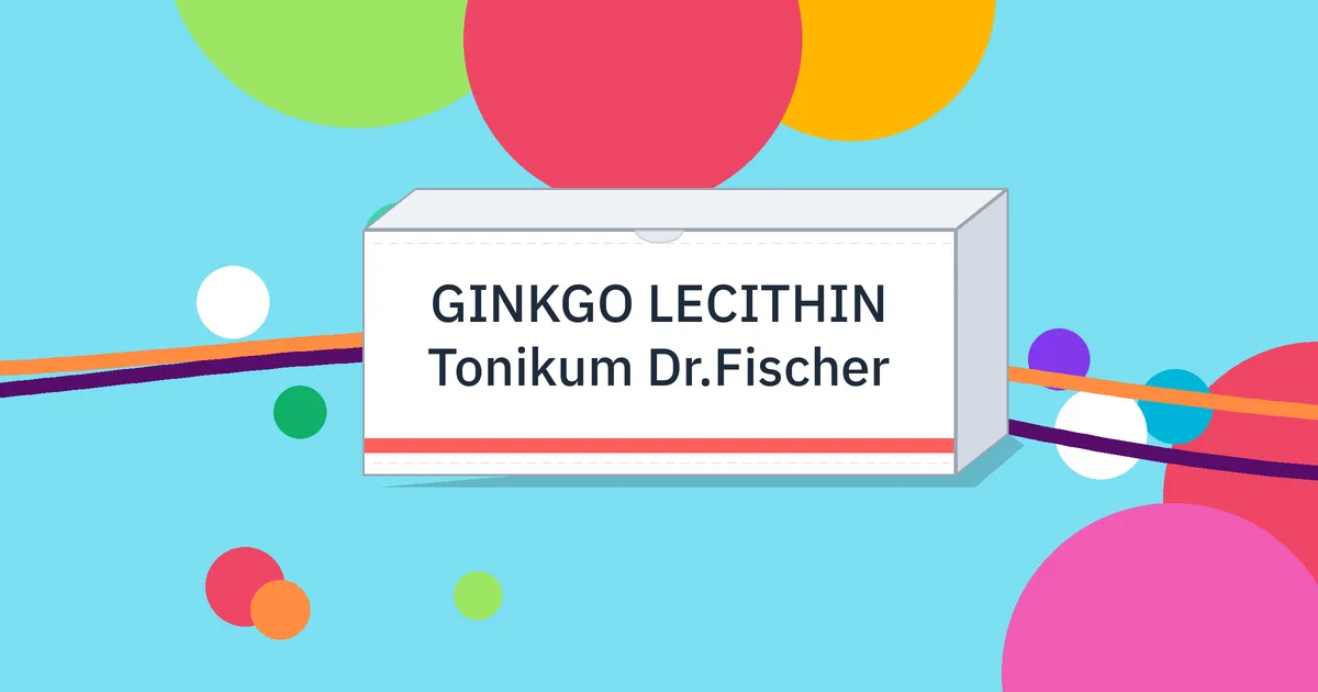 Symbolbild: Packung mit der Aufschrift GINKGO LECITHIN Tonikum Dr.Fischer (PZN 04712364) – Verfügbarkeit und Bezug in Apotheken in Frankfurt am Main