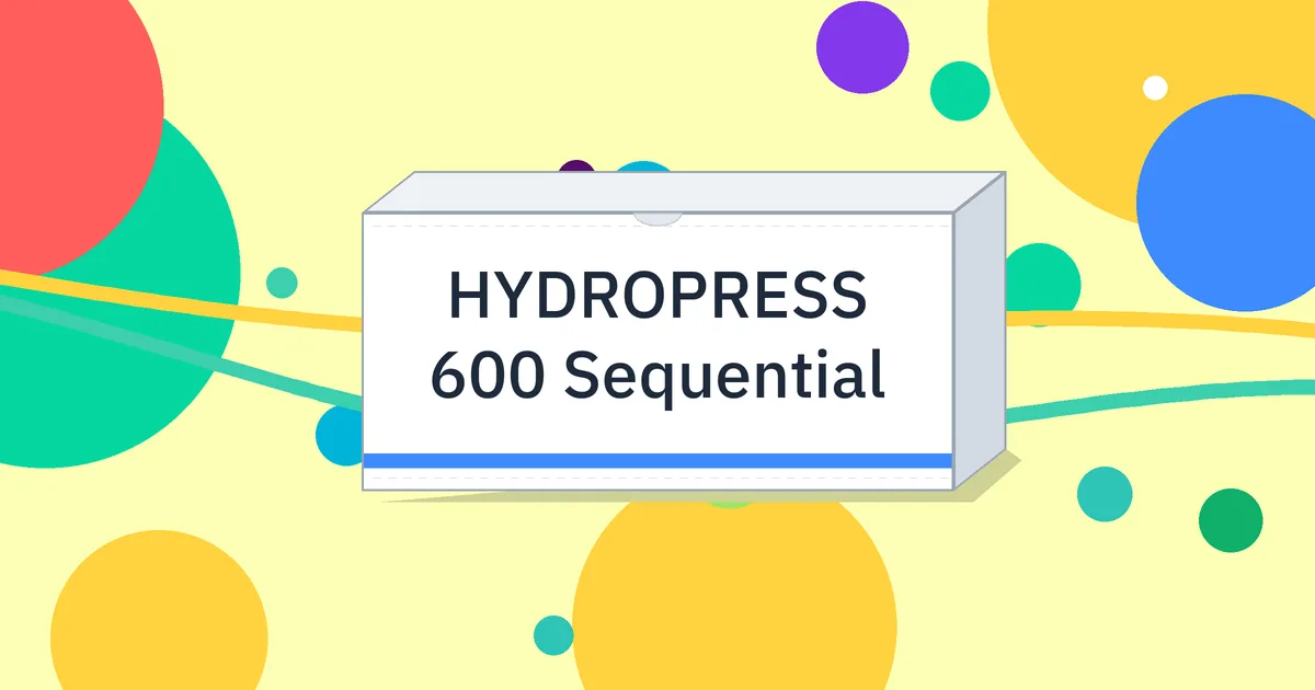 Symbolbild: Packung mit der Aufschrift HYDROPRESS 600 Sequential (PZN 08610672) – Verfügbarkeit und Bezug in Apotheken in Frankfurt am Main