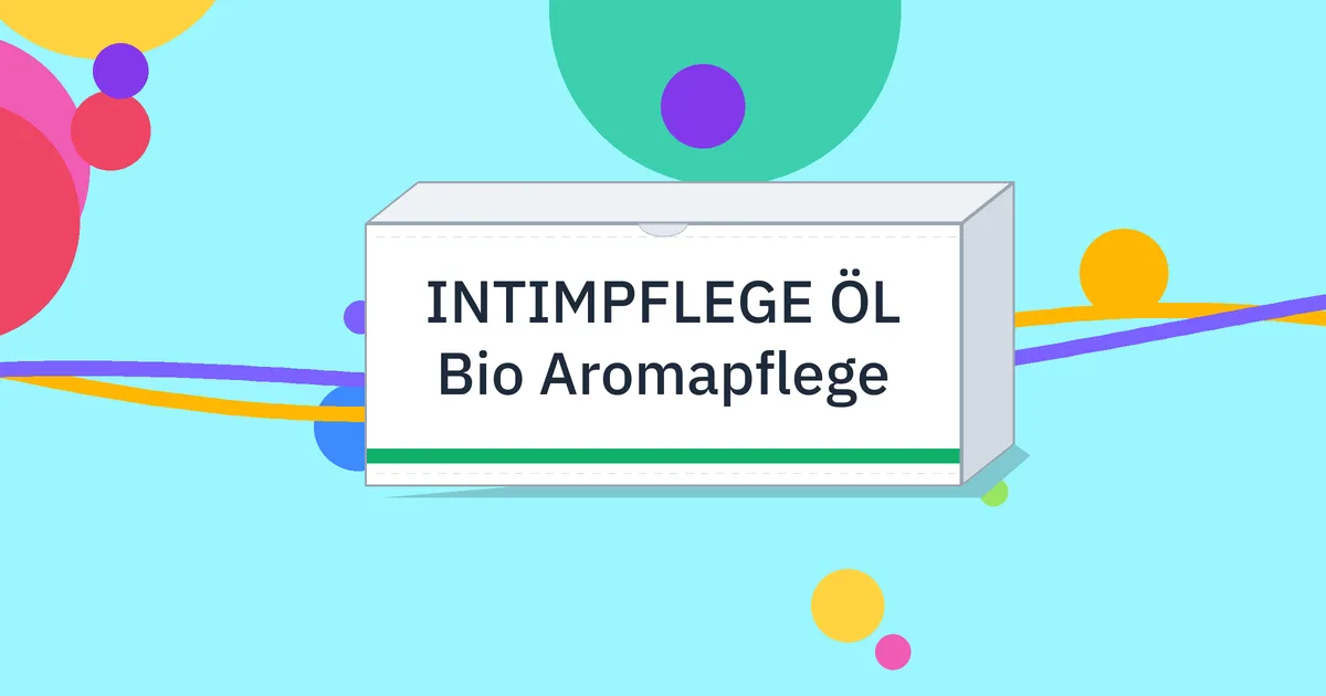 Symbolbild: Packung mit der Aufschrift INTIMPFLEGE ÖL Bio Aromapflege (PZN 17231040) – Verfügbarkeit und Bezug in Apotheken in Frankfurt am Main