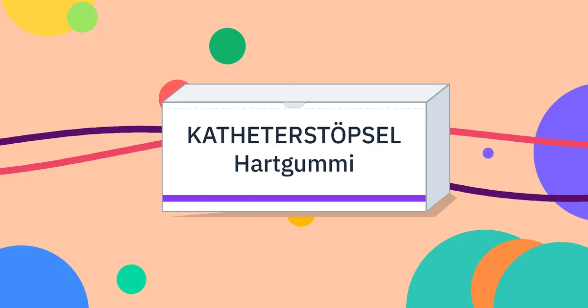Symbolbild: Packung mit der Aufschrift KATHETERSTÖPSEL Hartgummi (PZN 01730870) – Verfügbarkeit und Bezug in Apotheken in Frankfurt am Main