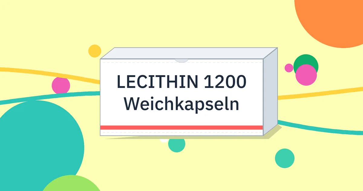 Symbolbild: Packung mit der Aufschrift LECITHIN 1200 Weichkapseln (PZN 18455511) – Verfügbarkeit und Bezug in Apotheken in Frankfurt am Main