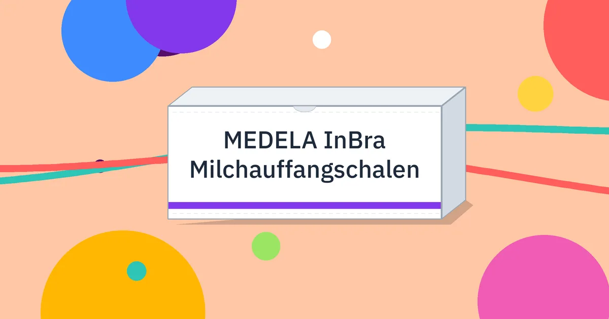 Symbolbild: Packung mit der Aufschrift MEDELA InBra Milchauffangschalen (PZN 20202728) – Verfügbarkeit und Bezug in Apotheken in Frankfurt am Main