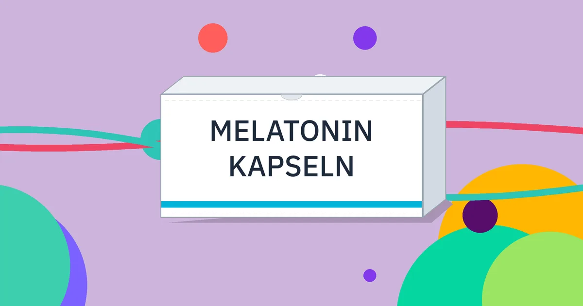 Symbolbild: Packung mit der Aufschrift MELATONIN KAPSELN (PZN 17876104) – Verfügbarkeit und Bezug in Apotheken in Frankfurt am Main