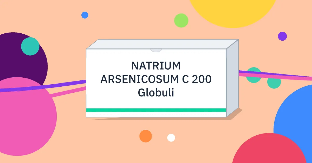 Symbolbild: Packung mit der Aufschrift NATRIUM ARSENICOSUM C 200 Globuli (PZN 07248826) – Verfügbarkeit und Bezug in Apotheken in Frankfurt am Main