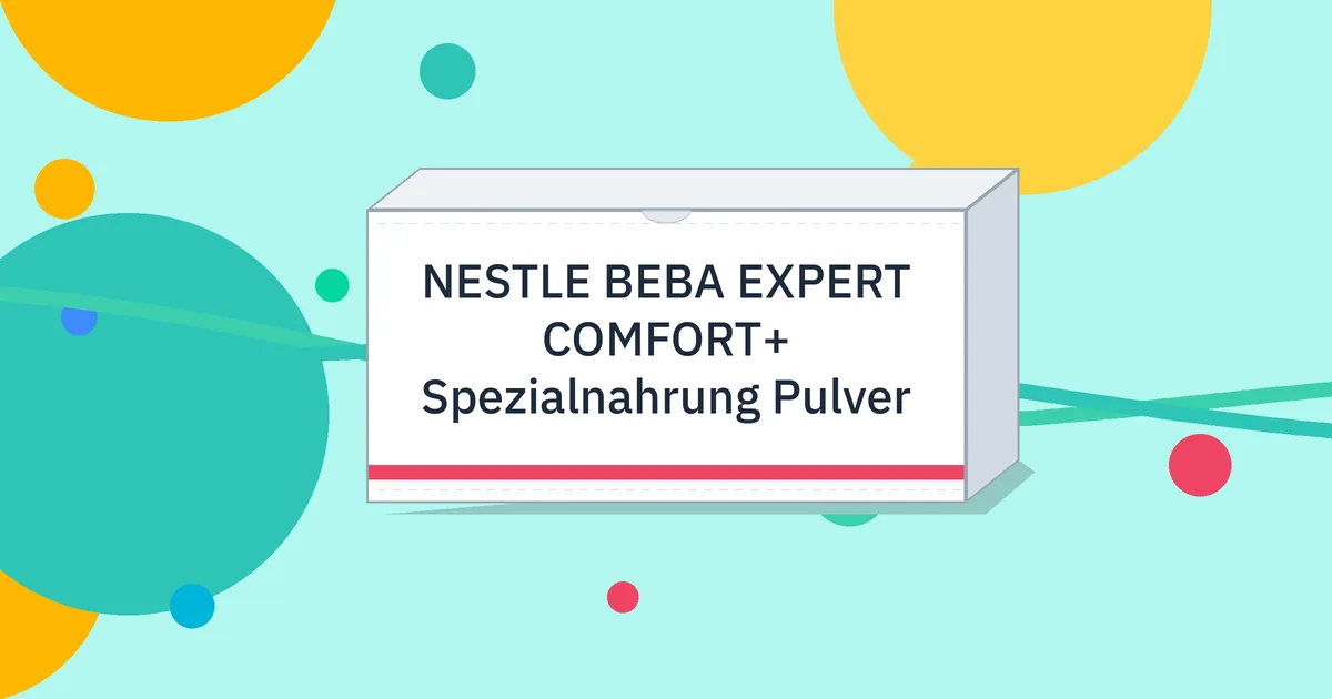 Symbolbild: Packung mit der Aufschrift NESTLE BEBA EXPERT COMFORT+ Spezialnahrung Pulver (PZN 19630324) – Verfügbarkeit und Bezug in Apotheken in Frankfurt am Main