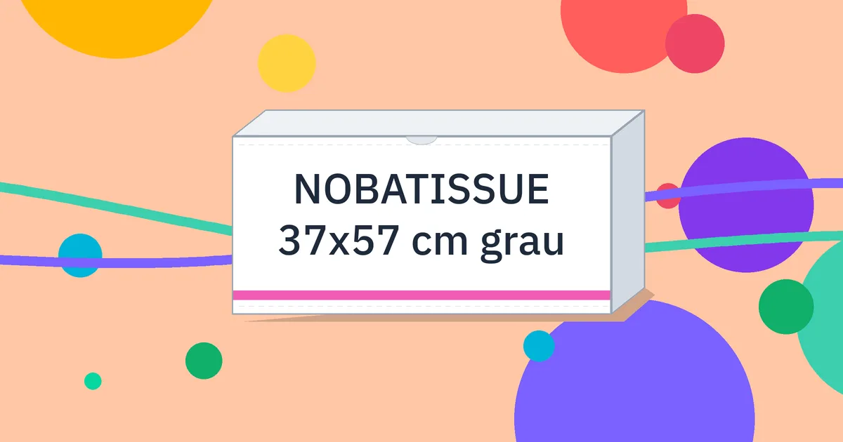 Symbolbild: Packung mit der Aufschrift NOBATISSUE 37x57 cm grau (PZN 00366362) – Verfügbarkeit und Bezug in Apotheken in Frankfurt am Main